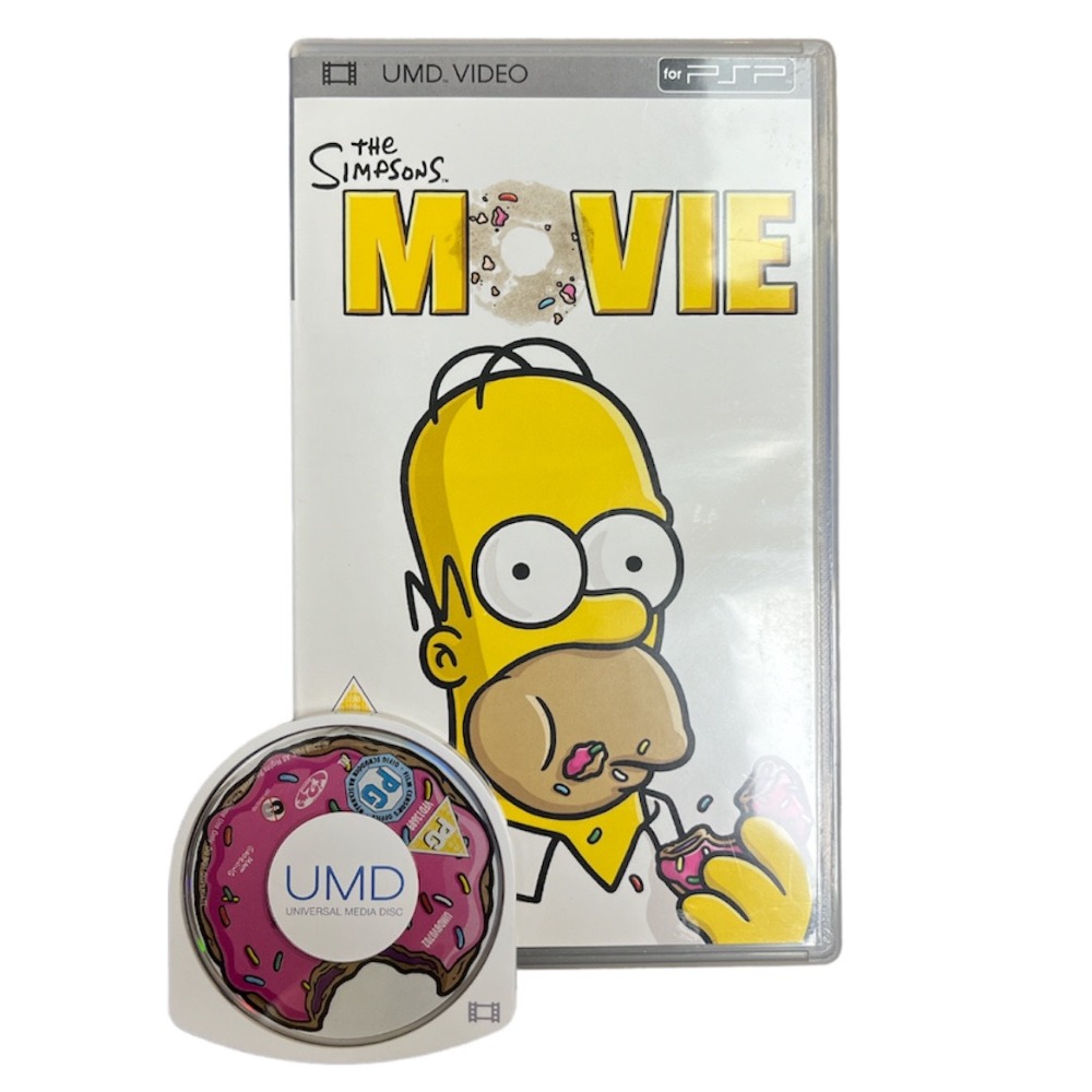 Pre-owned psp movie The Simpsons Movie UMD Video - Own4Less